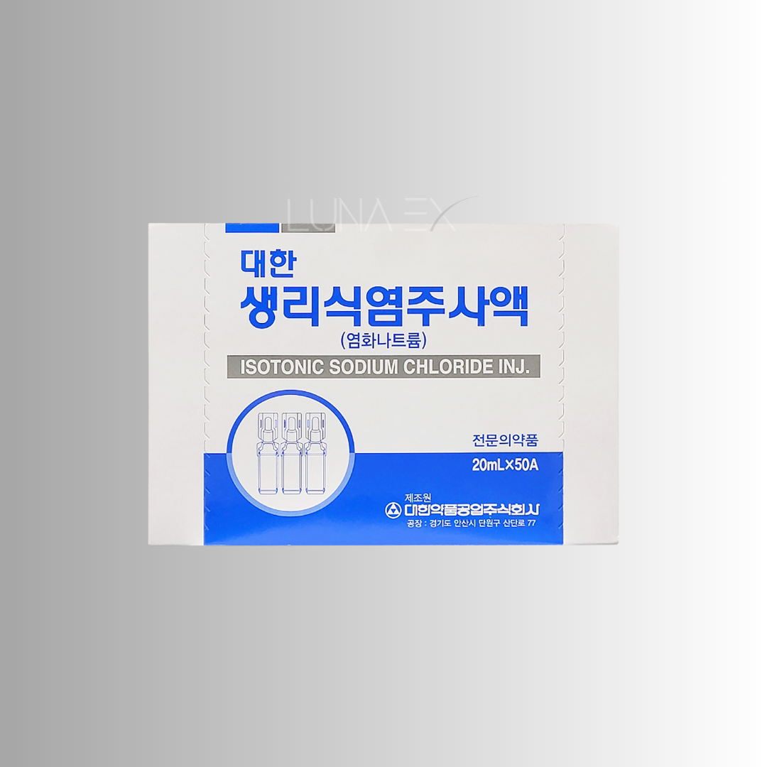 Saline 0.9% NaCl | Isotonic Sodium Chloride Inj. - LUNA EX Shop
